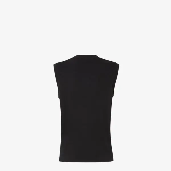Fendi Ti Amo Graphics Sleeveless Top