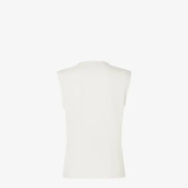 Fendi Ti Amo Graphics Print Sleeveless Top