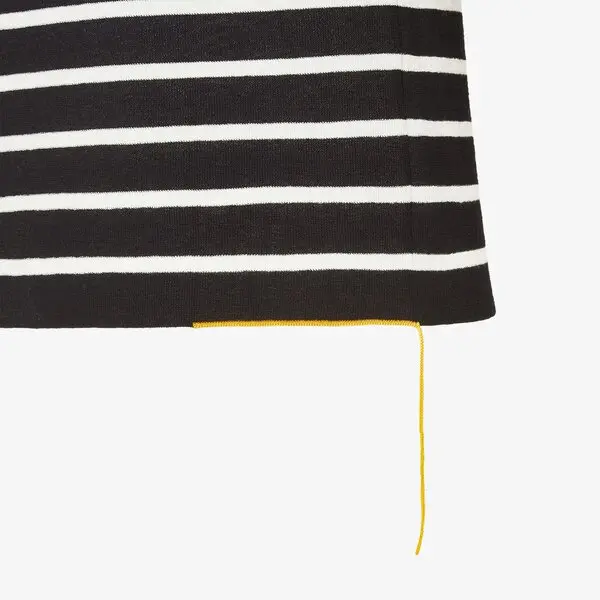 Fendi Striped V-neck Jumper