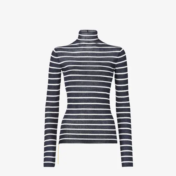 Fendi Fitted Cotton Jumper