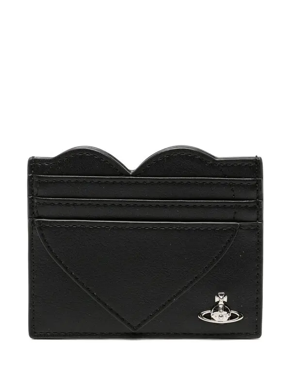 VIVIENNE WESTWOOD Cardholder Heart - Black