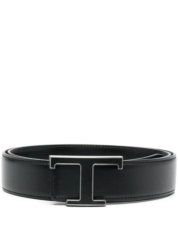 TOD`S T Timeless Reversible Leather Belt