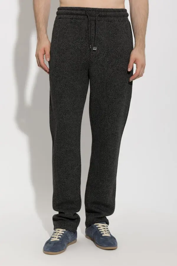 Etro Patterned Loose-fit Trousers