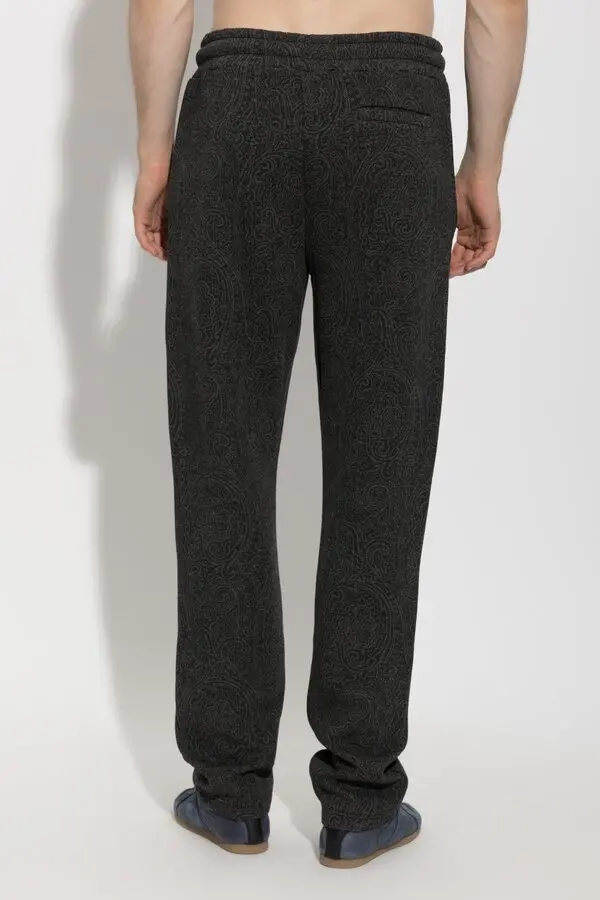 Etro Patterned Loose-fit Trousers