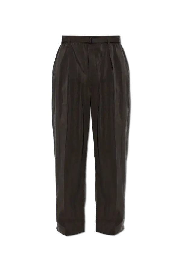 LEMAIRE Silk Pants With Belt