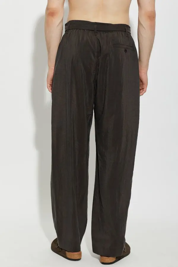 LEMAIRE Silk Pants With Belt