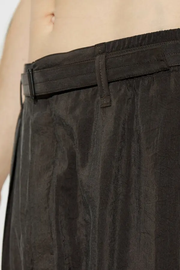 LEMAIRE Silk Pants With Belt