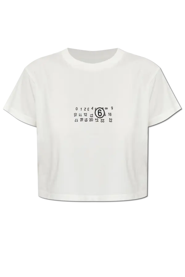 MAISON MARGIELA Top With "z" Logo - White