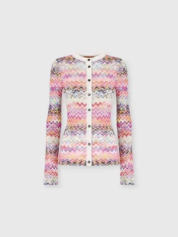 Missoni Fit Crewneck Buttoned Cardigan