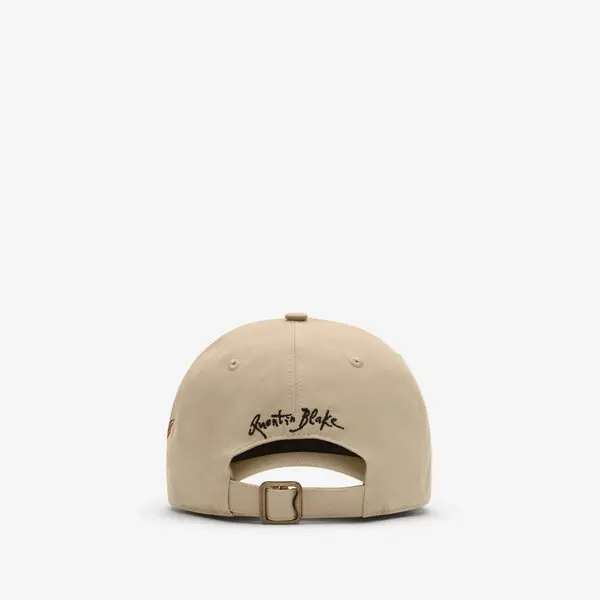 Burberry Feather Embroidered Cotton Baseball Cap