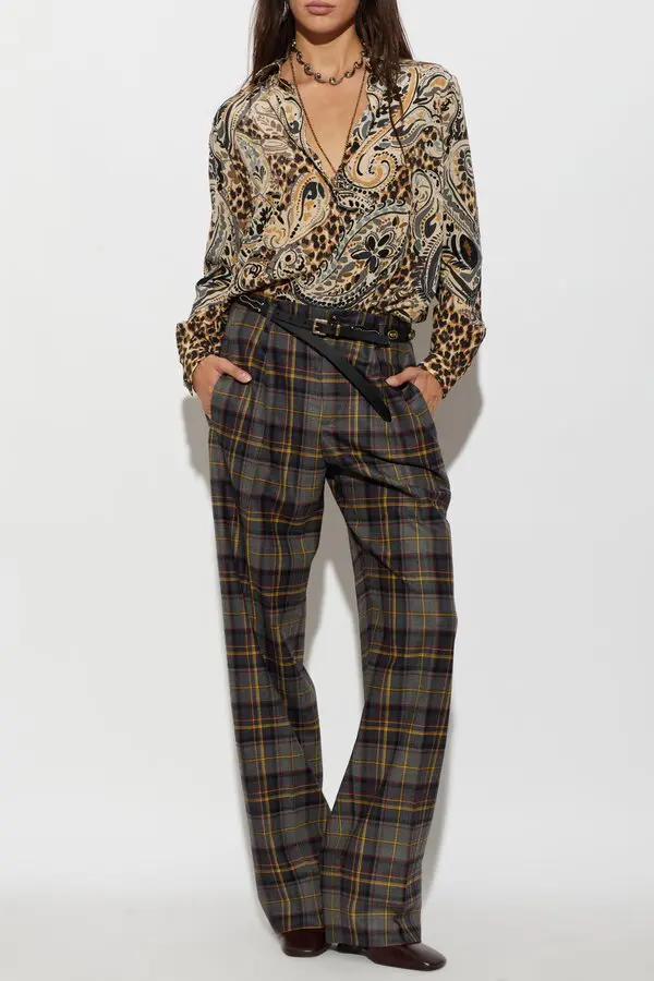 Etro Silk Shirt With Print