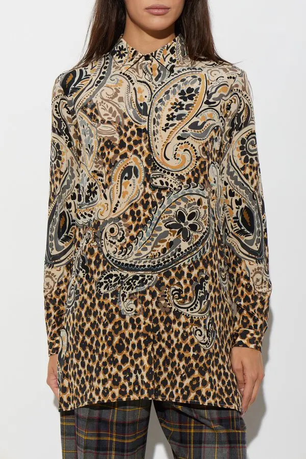 Etro Silk Shirt With Print