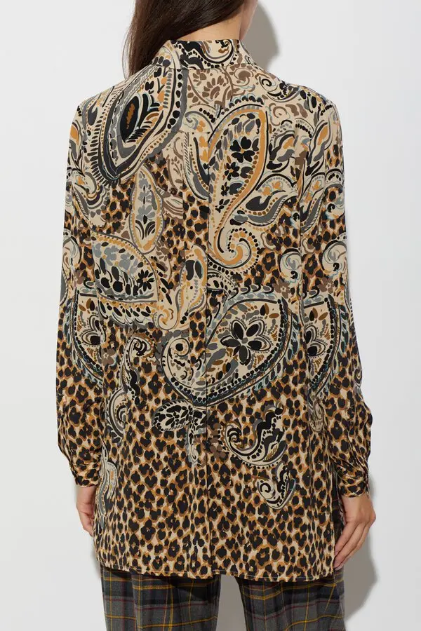 Etro Silk Shirt With Print