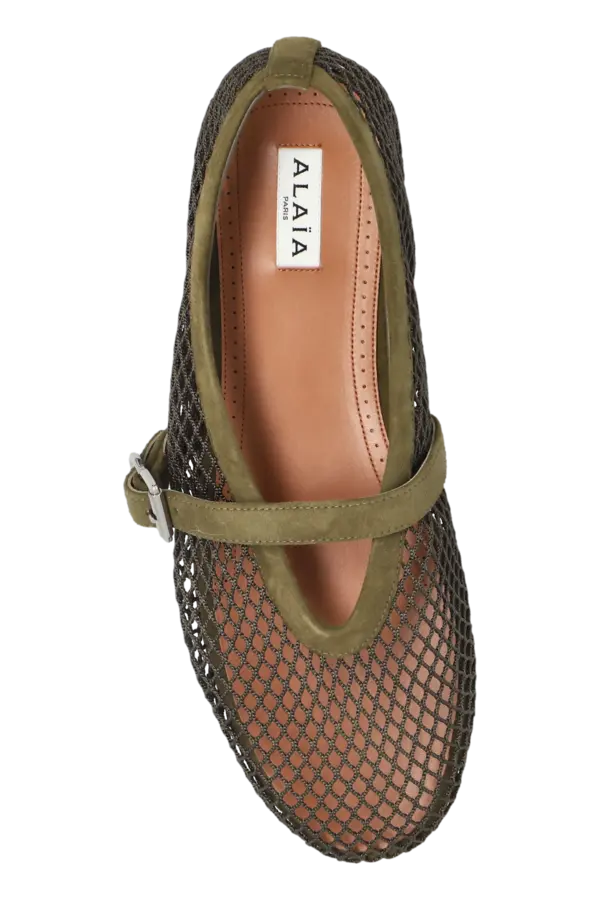 Alaïa Ballet Flats With Strap