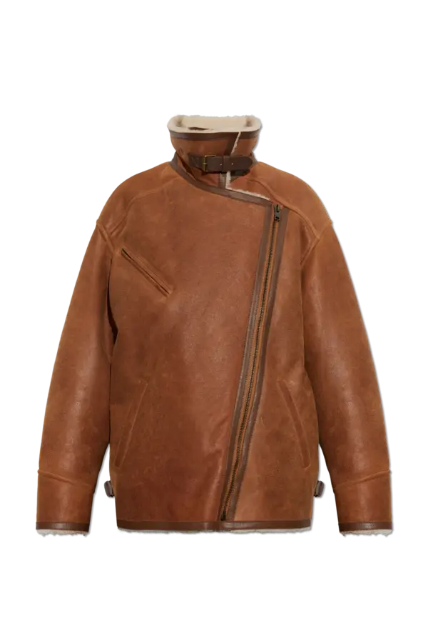 Isabel Marant Étoile Shearling Coat "adelina - Brown