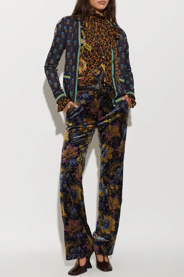 Etro Cardigan With Lurex Thread