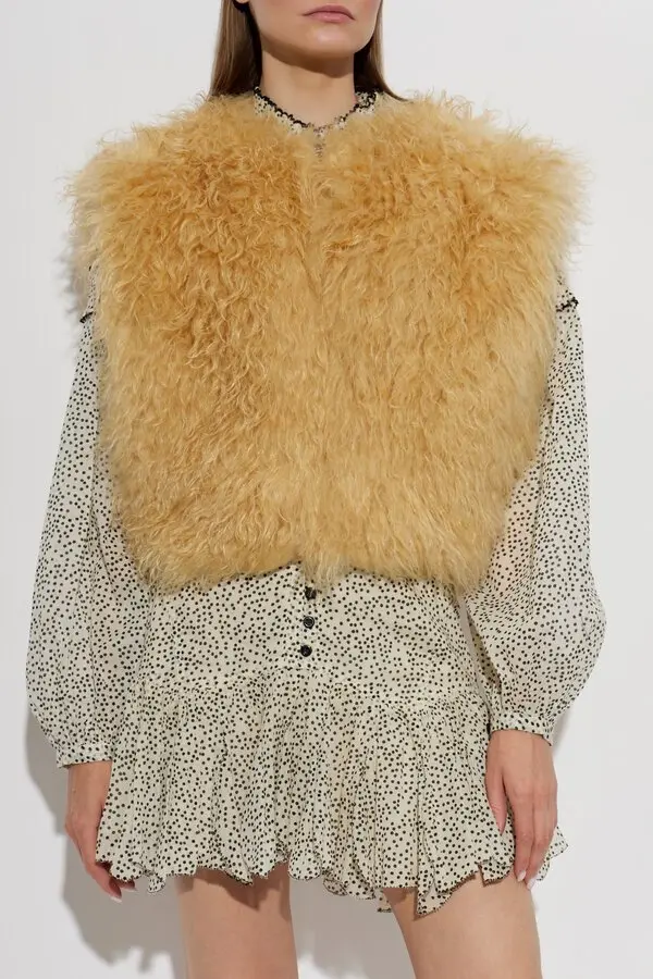 Isabel Marant Étoile Florana" Faux Fur Vest