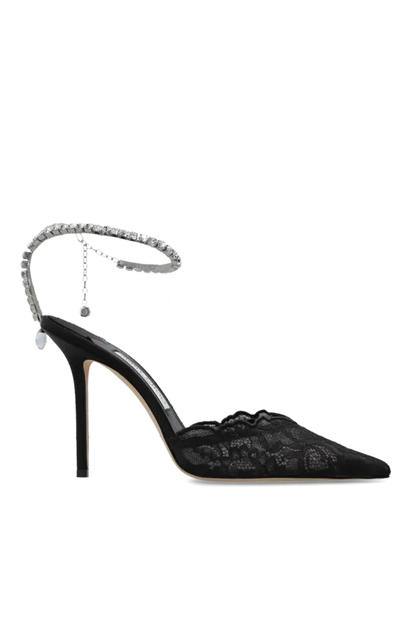 JIMMY CHOO Saeda 100’ High-heel Shoes