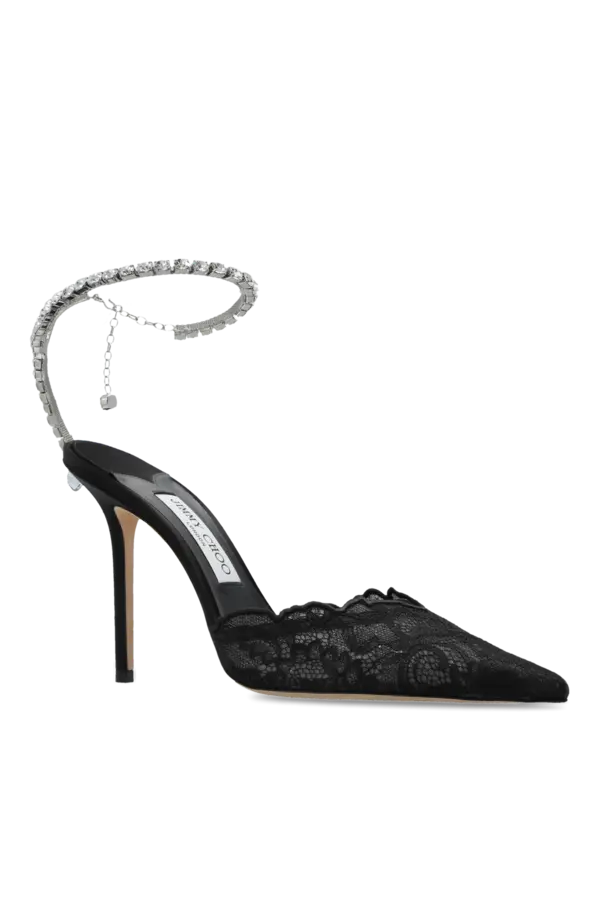 JIMMY CHOO Saeda 100’ High-heel Shoes