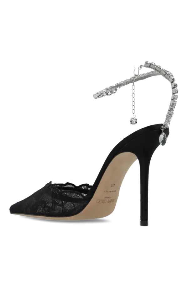 JIMMY CHOO Saeda 100’ High-heel Shoes
