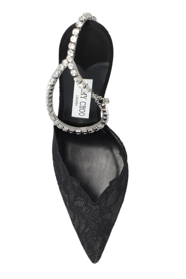JIMMY CHOO Saeda 100’ High-heel Shoes