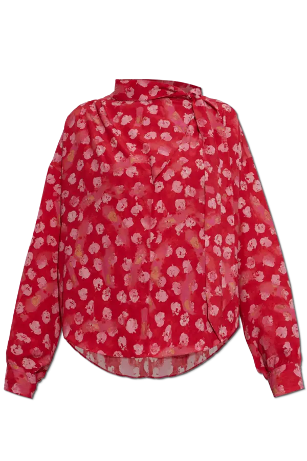 Isabel Marant Étoile Silk Top "fedry - Red