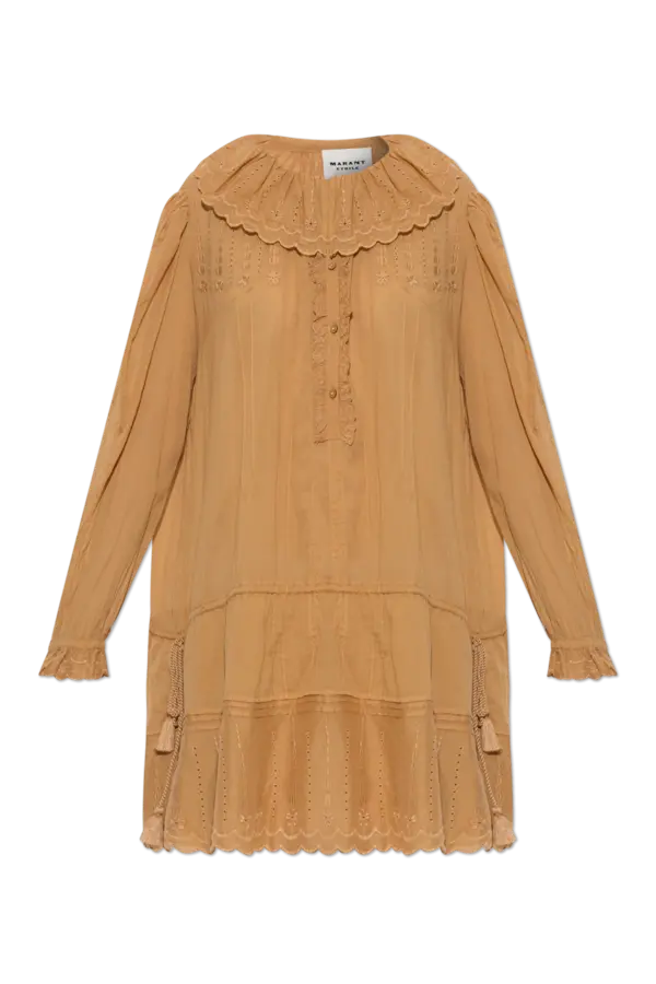 MARANT ETOILE Dress `lenora - Beige