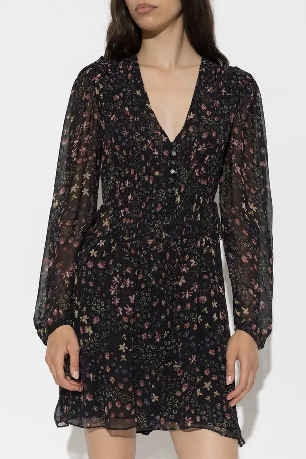 MARANT ETOILE Floral Print Mini Dress
