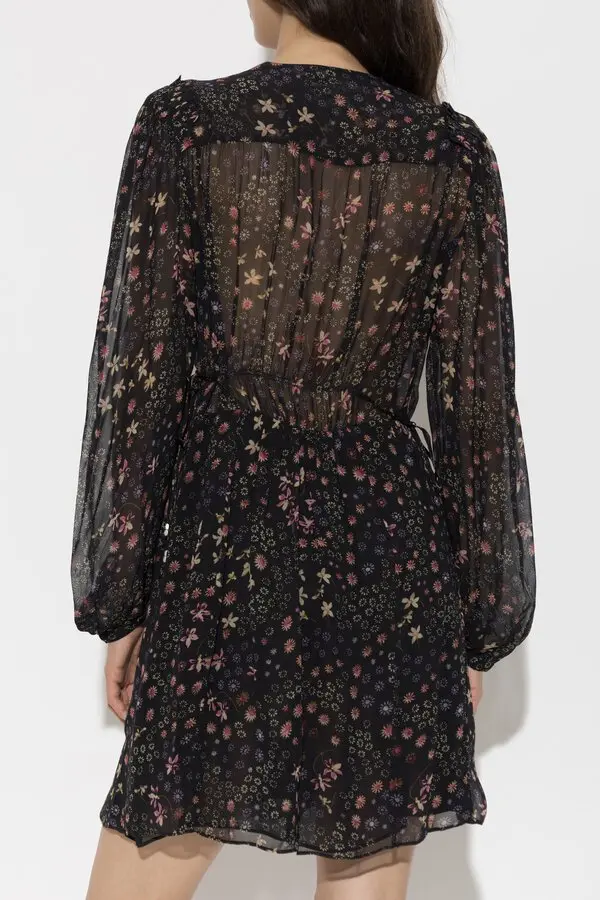 MARANT ETOILE Floral Print Mini Dress