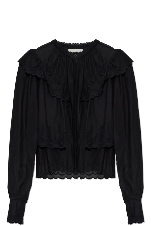 MARANT ETOILE Kelmon" Shirt - Black