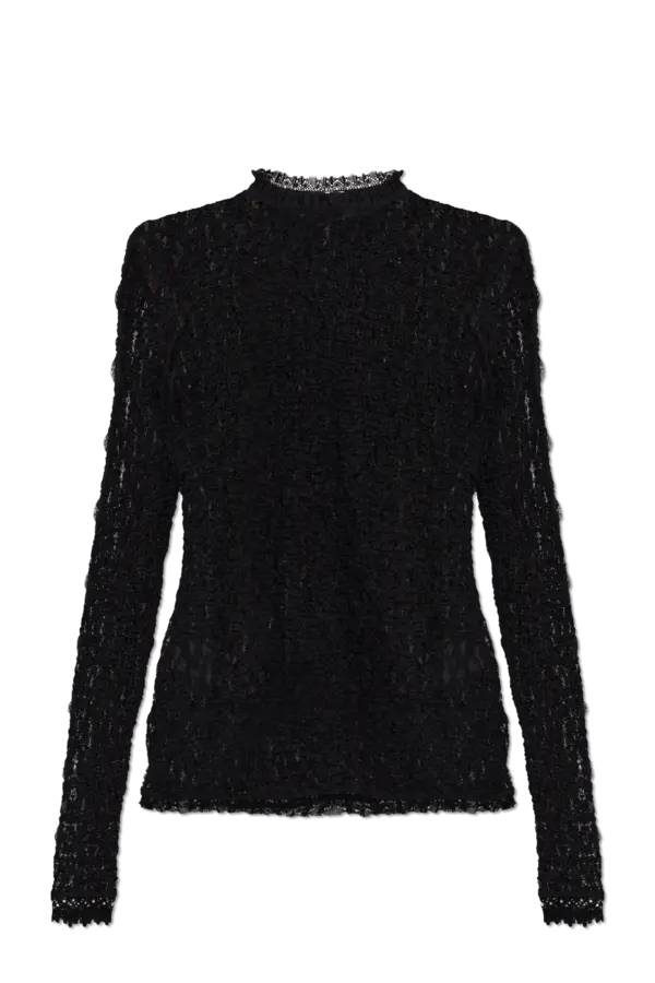 Isabel Marant Étoile Lace Top `brany