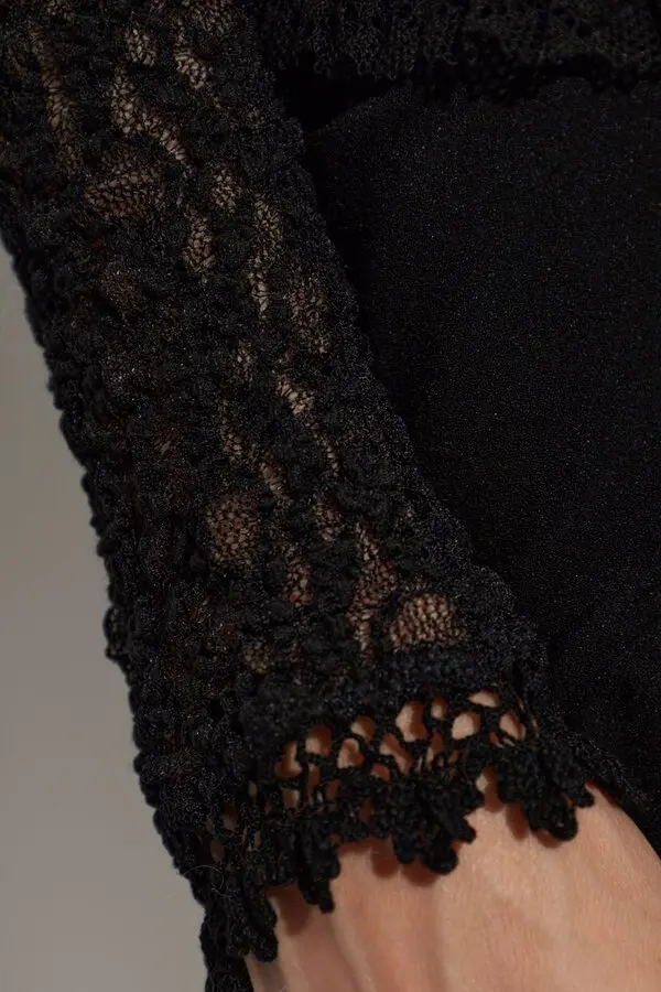 Isabel Marant Étoile Lace Top `brany