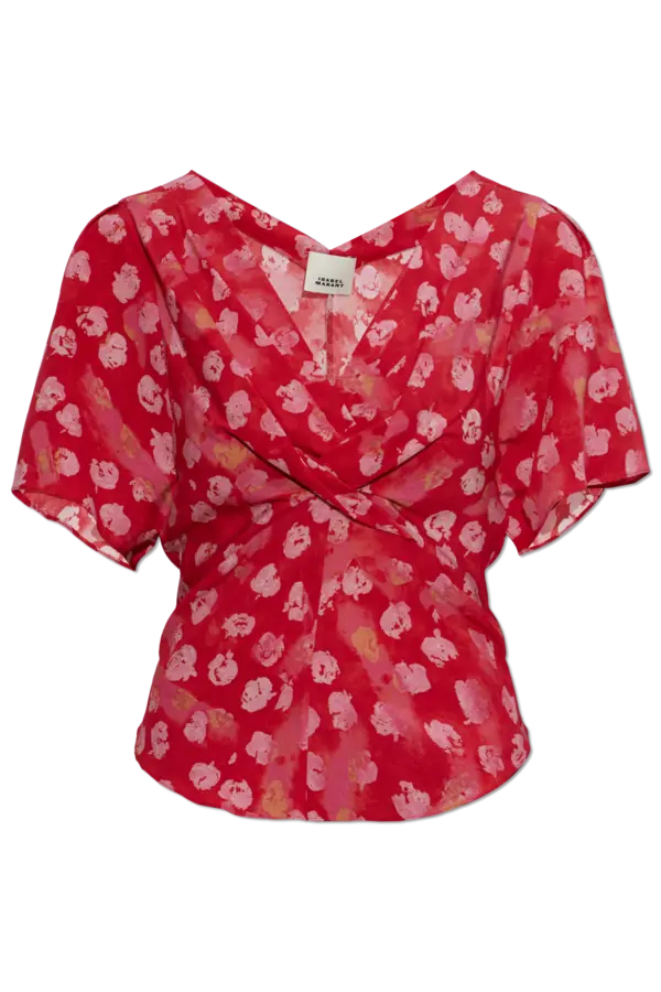 Isabel Marant Étoile Silk Top "faljane