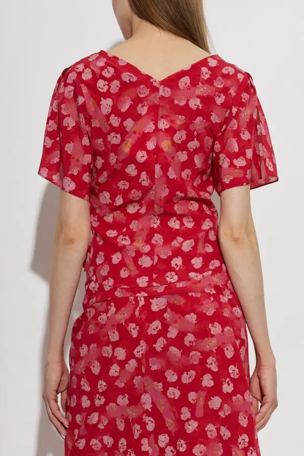Isabel Marant Étoile Silk Top "faljane