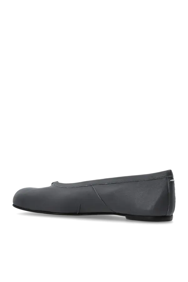 MAISON MARGIELA Leather Ballerinas With 'tabi' Cut-out