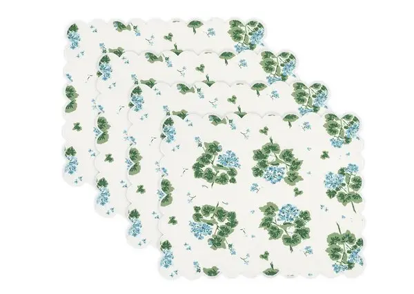 MATOUK Geranium Linen Placemats