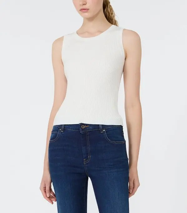 Max Mara Rib-knit Tank Top