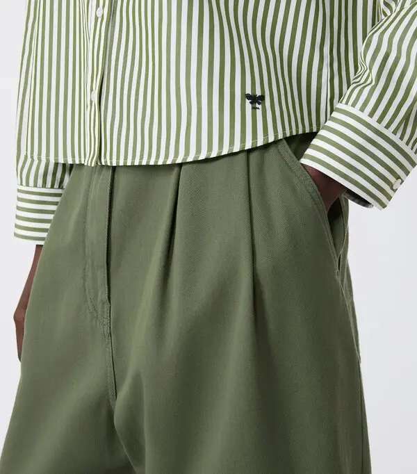 Max Mara Cotton Stripe Shirt