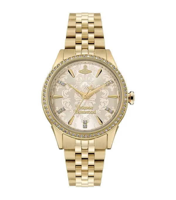 VIVIENNE WESTWOOD Stainless Steel Little Wallace Watch - Gold