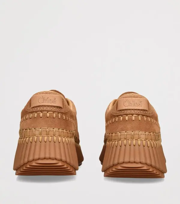 Chloé Suede Nama Runner Sneakers