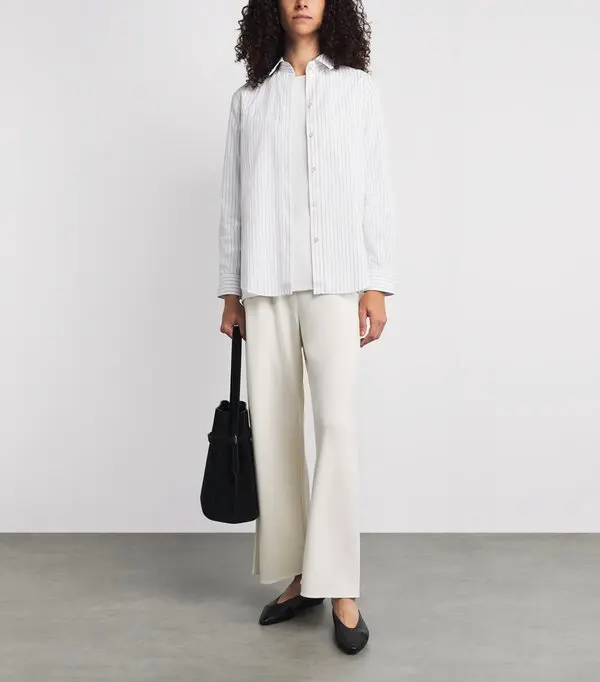 Max Mara Cotton Stripe Shirt