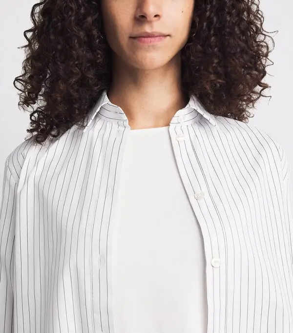 Max Mara Cotton Stripe Shirt