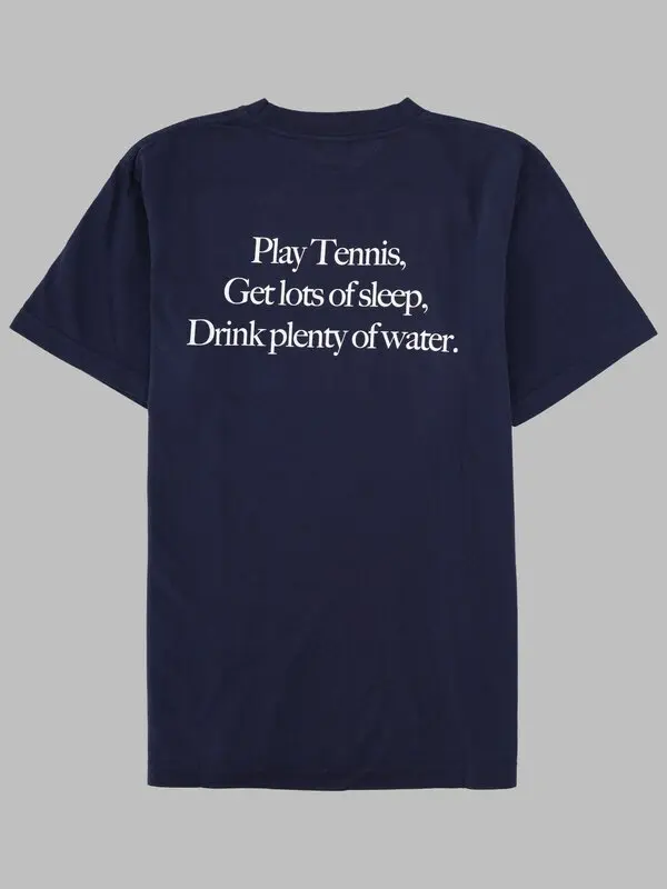 SPORTY & RICH Play Tennis" Graphic T-shirt