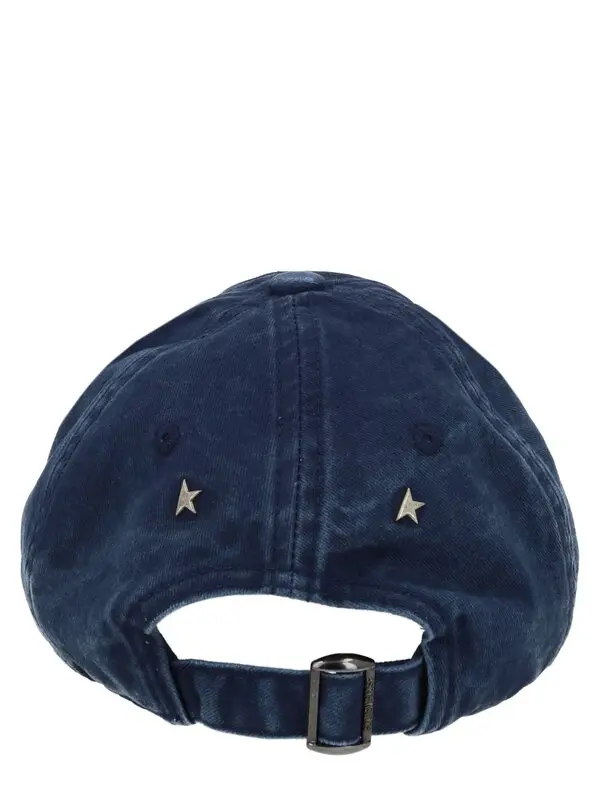 GOLDEN GOOSE Cappello Da Baseball Con Patch Logo
