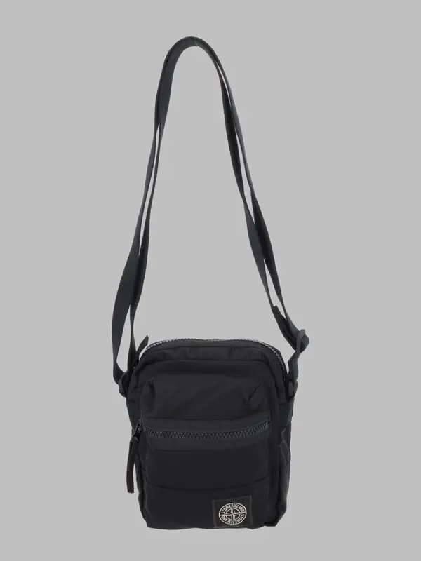 Stone Island Borsa A Tracolla In Nylon Metal