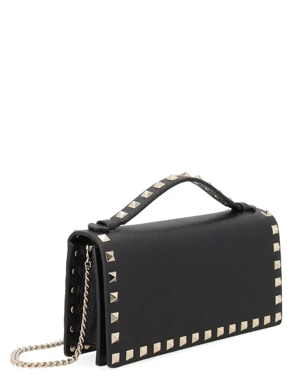 Valentino Garavani Portafoglio "rockstud" In Pelle