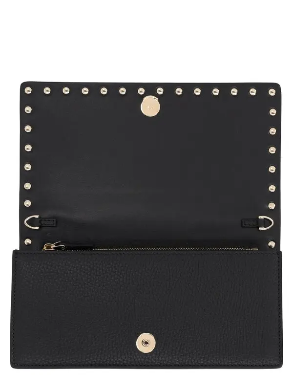 Valentino Garavani Portafoglio "rockstud" In Pelle