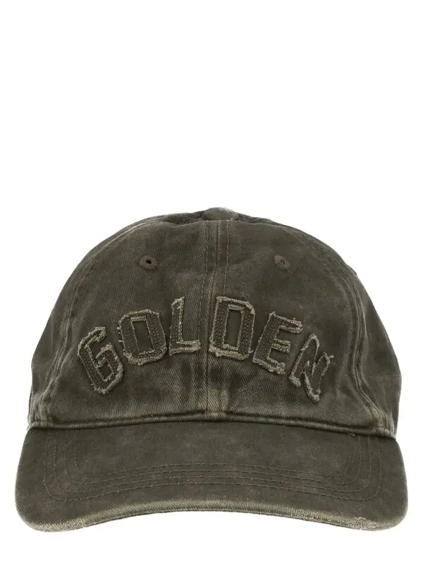 GOLDEN GOOSE Cappello Da Baseball Con Patch Logo