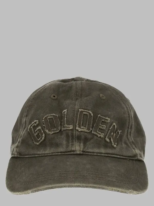 GOLDEN GOOSE Cappello Da Baseball Con Patch Logo