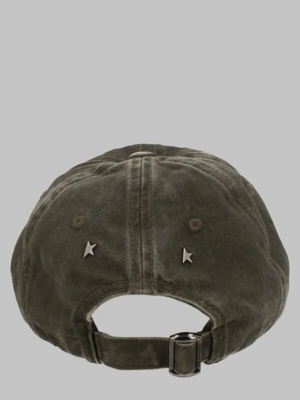 GOLDEN GOOSE Cappello Da Baseball Con Patch Logo
